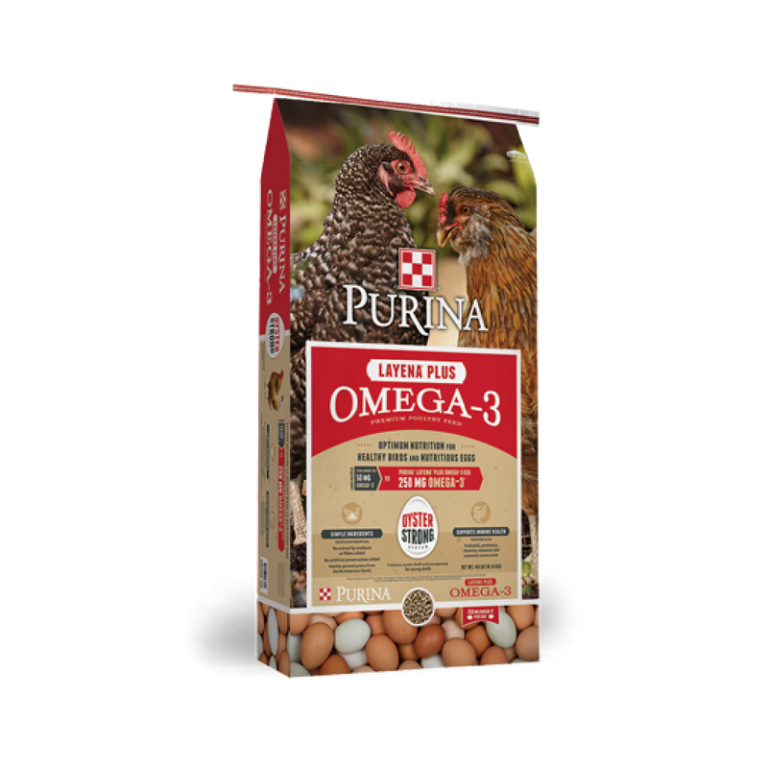 Purina Layena Plus Omega-3 - Cherokee Feed & Seed