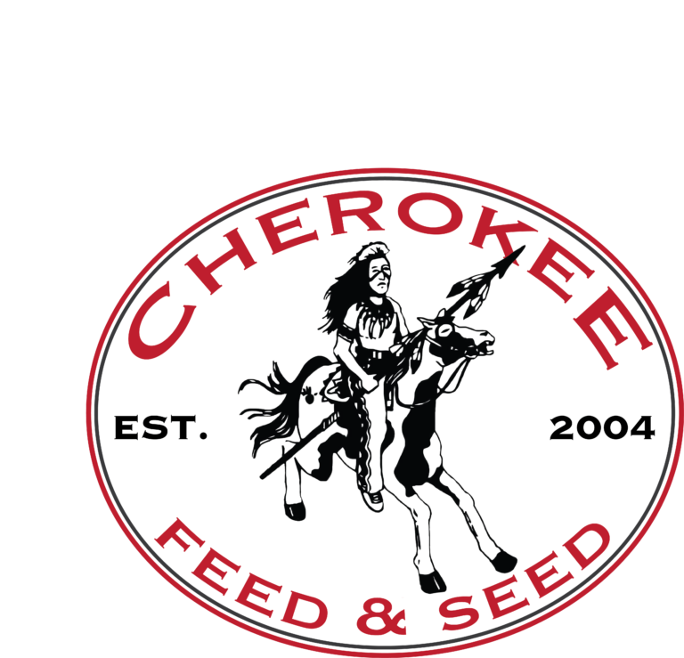 Old Cherokee Logo Updated with Oval Border - Cherokee Feed & Seed