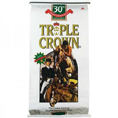 Triple Crown Omega Max Ground Golden Flax Supplement 25 lb - Cherokee ...