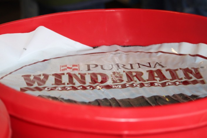 Purina Wind and Rain Cattle Mineral tub - Cherokee Feed & Seed