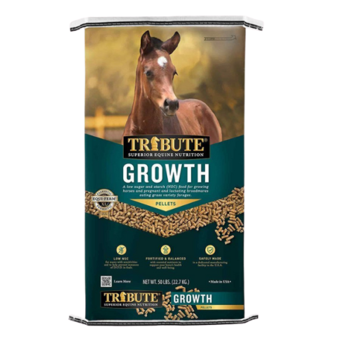 Growth Pellet | Tribute Equine Feed | Cherokee Feed & Seed