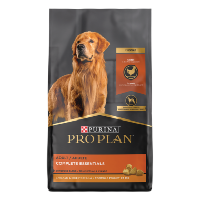 Purina Pro Plan Adult Complete Essentials Shredded Chicken & Rice ...