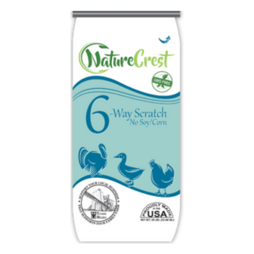NatureCrest 6-Way Scratch GMO Free - Cherokee Feed & Seed
