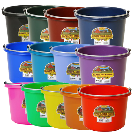 little-giant-buckets-round-all-colors2 - Cherokee Feed & Seed
