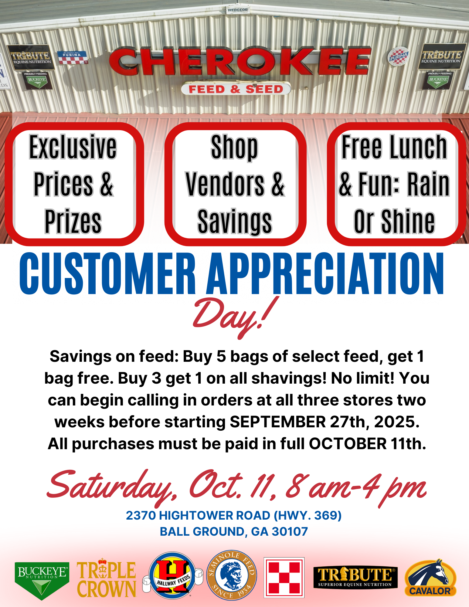 UPDATED CAD FLYER MOST RECENT - Cherokee Feed & Seed