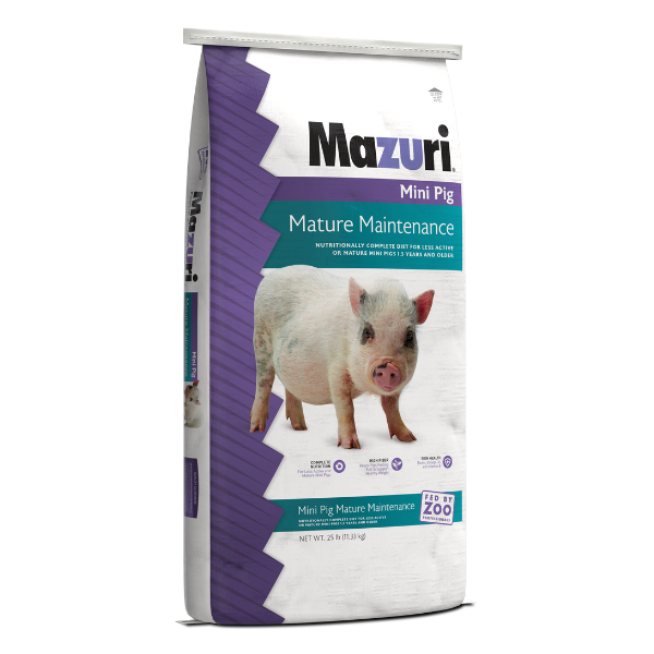 Mazuri Mini Pig Mature Maintenance 5Z4C - Cherokee Feed & Seed