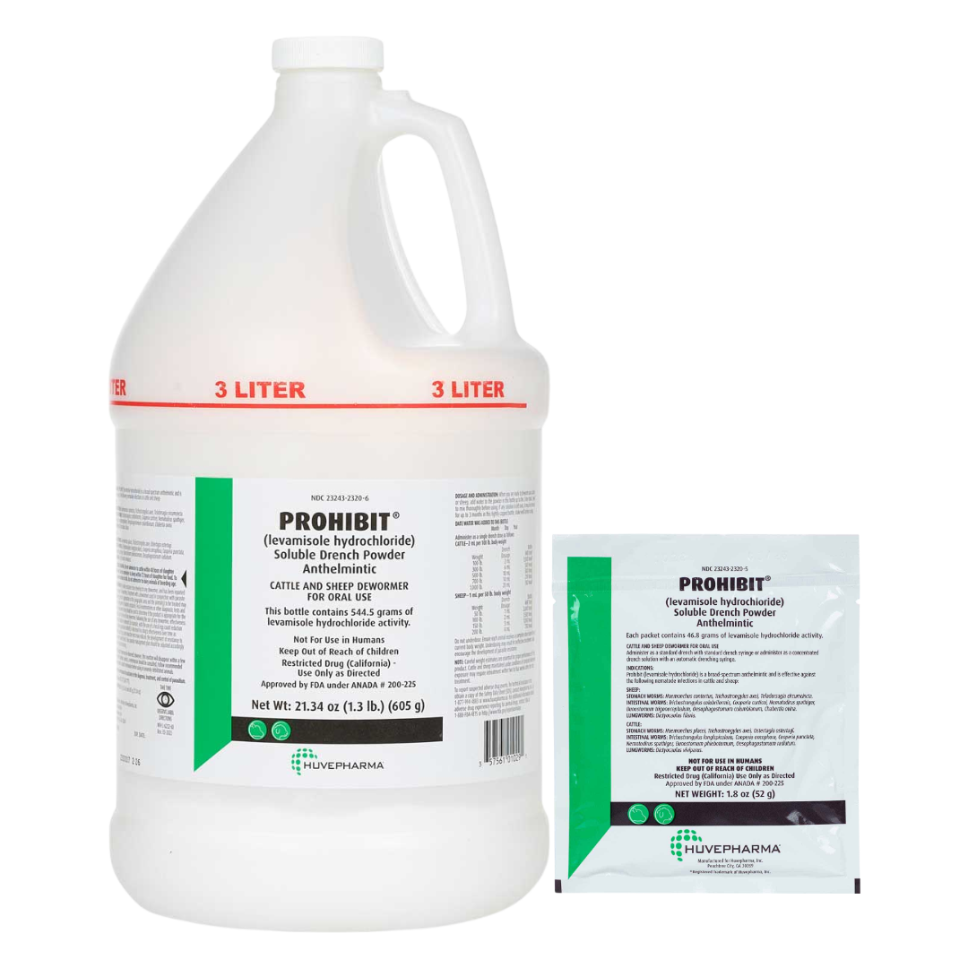 Huvepharma Prohibit Soluble Drench Powder - Cherokee Feed & Seed