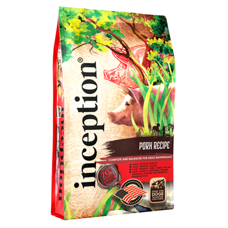 Inception Pork Recipe Dry Dog Food - Cherokee Feed & Seed
