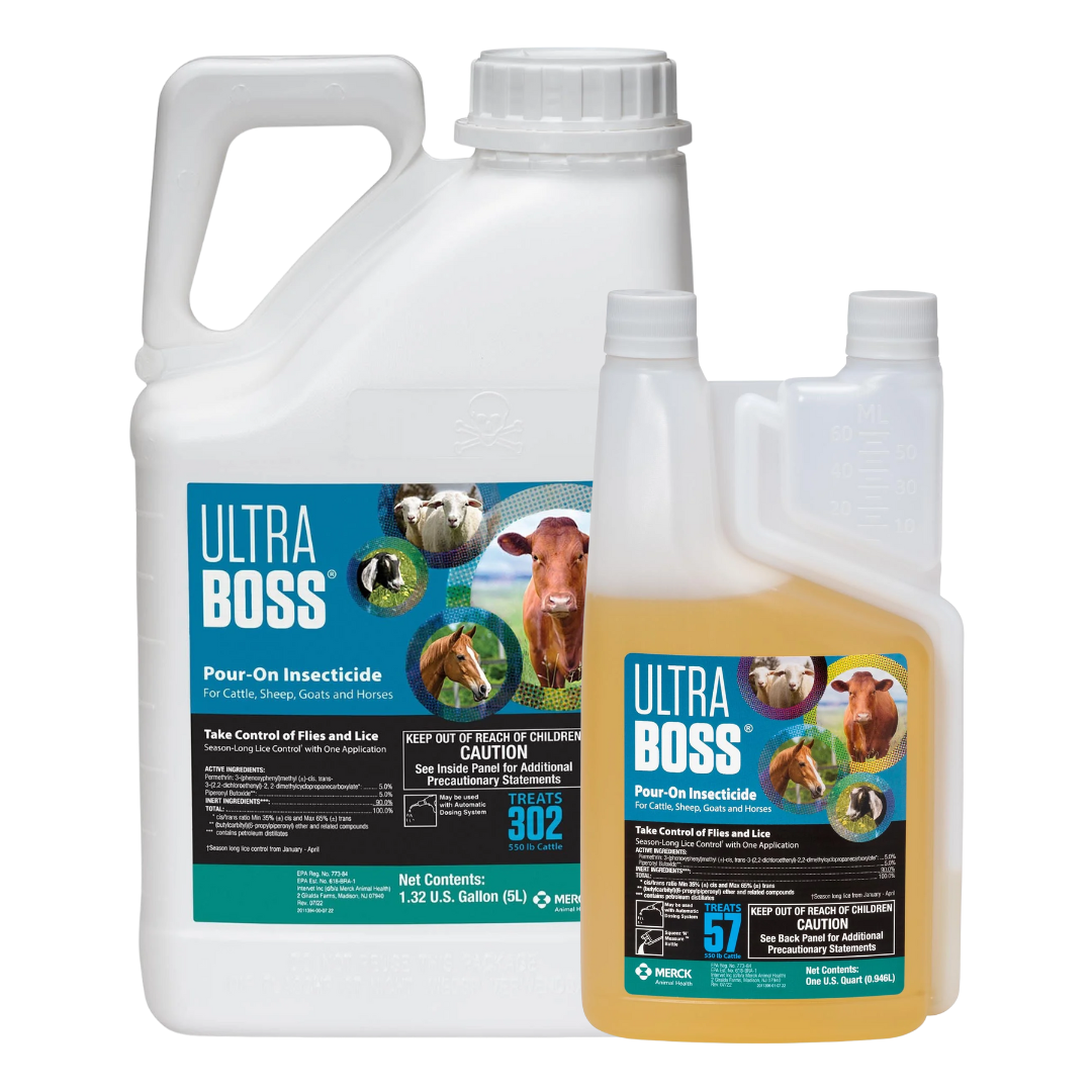 Merck Ultra Boss Pour-On Insecticide - Cherokee Feed & Seed