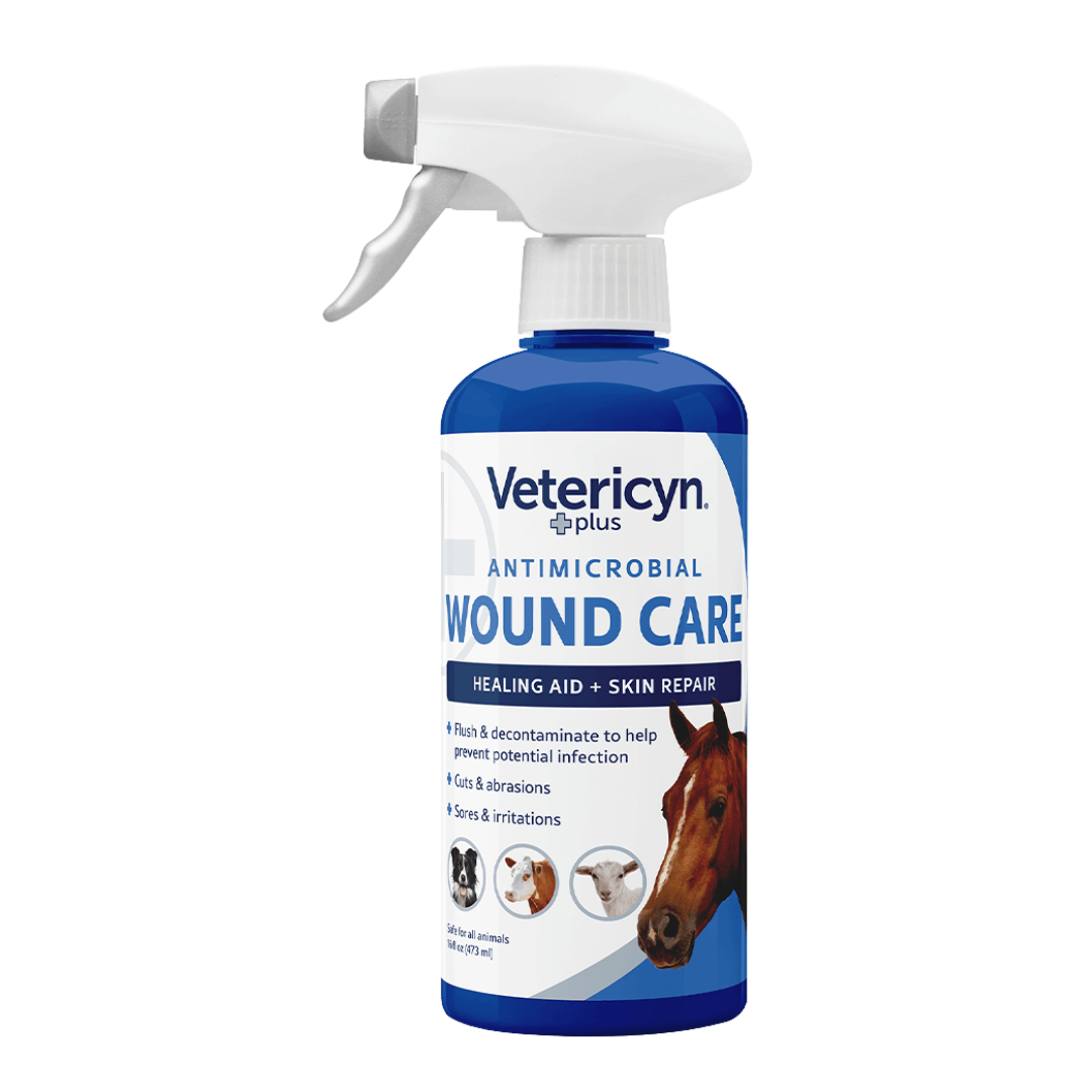Vetericyn Plus® Antimicrobial Equine Wound and Skin Care Liquid ...
